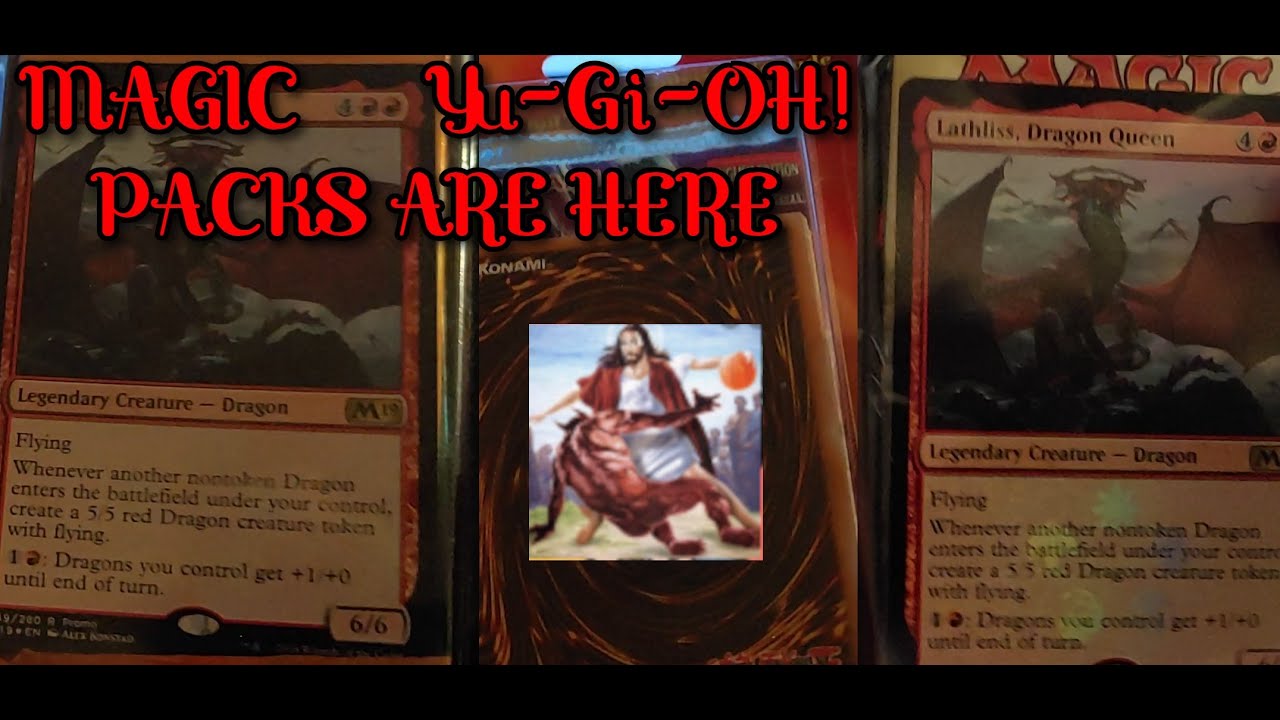 Magic The Gathering & Yu-Gi-Oh! Packs Opening🔥🔥🔥 - YouTube