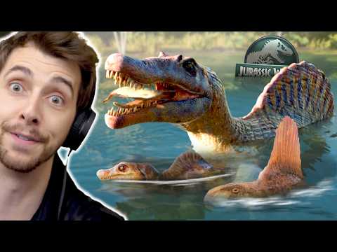 ALL Swimming DInosaurs REVEALED!!! | Jurassic World Evolution 3