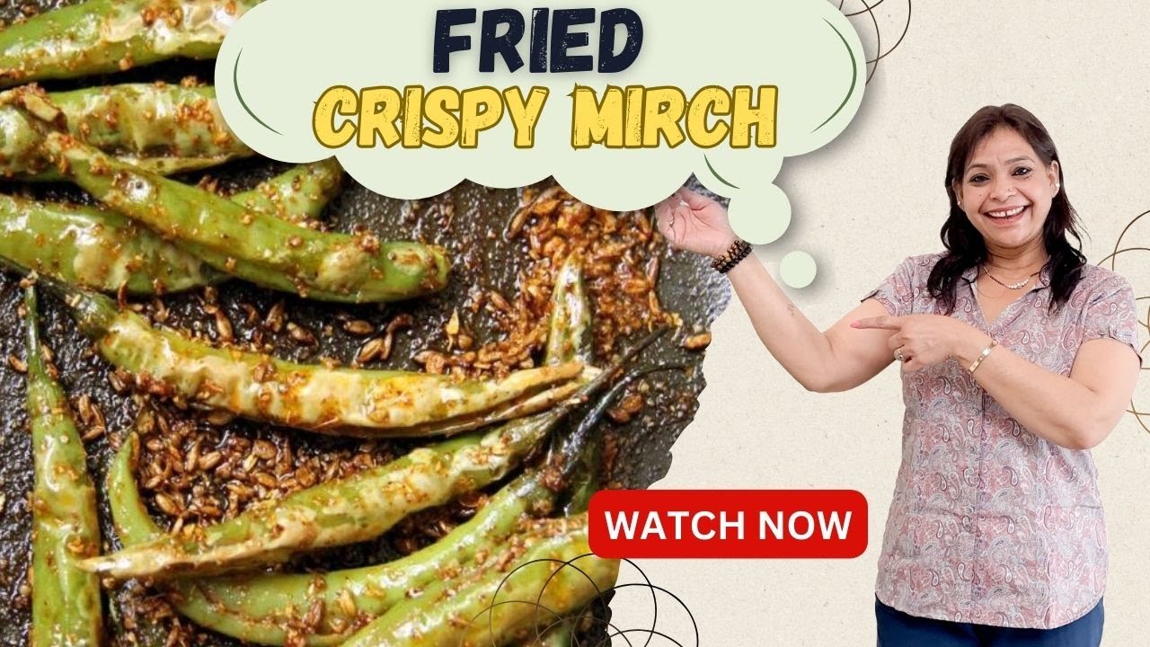 5 Minute Chilli Fry | Instant Mirchi Fry Recipe |Instant Green Chilli ...