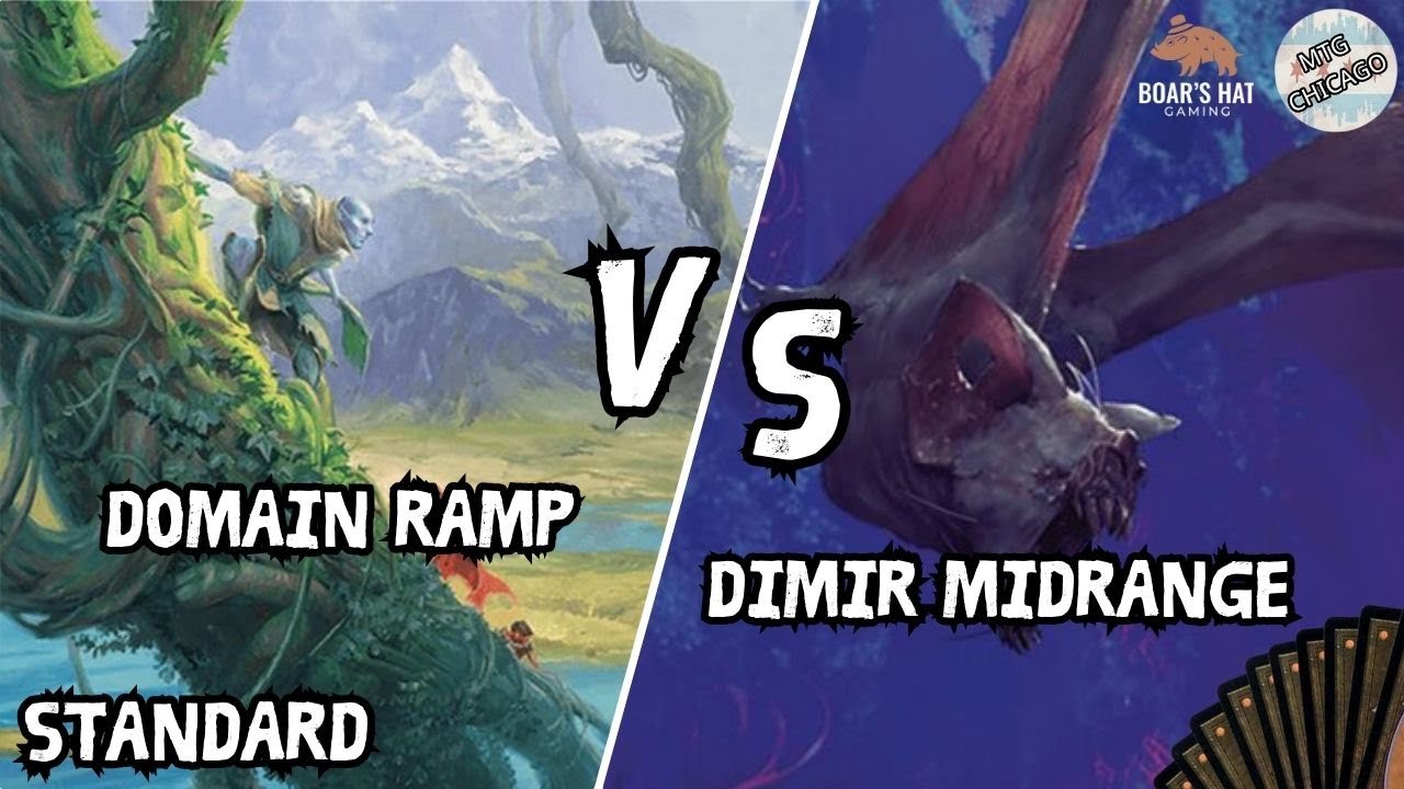 Domain Ramp VS Dimir Midrange [MTG Standard] - YouTube