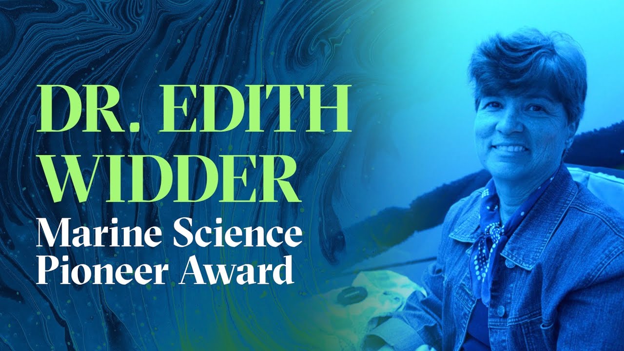 2019 Marine Science Pioneer Award Winner Dr. Edith Widder - YouTube