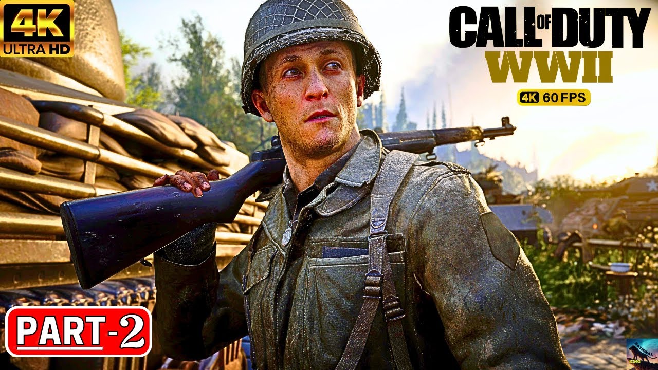 CALL OF DUTY WW2 PC Gameplay Walkthrough Part 2 [ 4K 60FPS PC ] - No ...