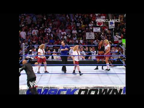 Schoolgirl Match on SmackDown - September 23, 2004