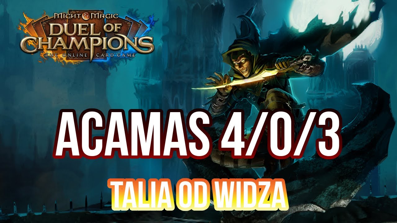 Might & Magic Duel of Champions - Acamas 4/0/3 - Muzealna talia - YouTube