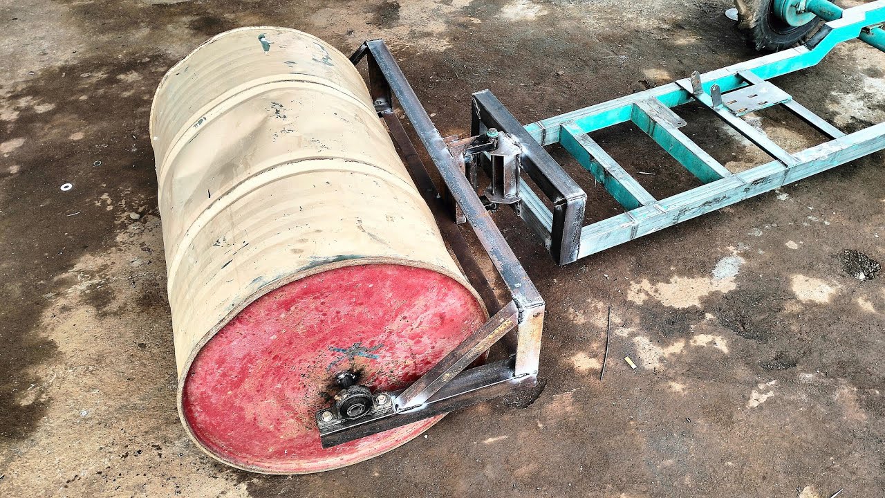 I WILL BUILD A HEAVY SOIL COMPACTOR MACHINE - YouTube