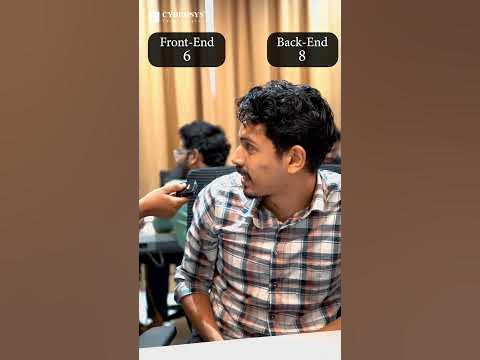 Front-end Or Back-end Which You Prefer ? #frontenddeveloper #backenddeveloper #developerlife # ...