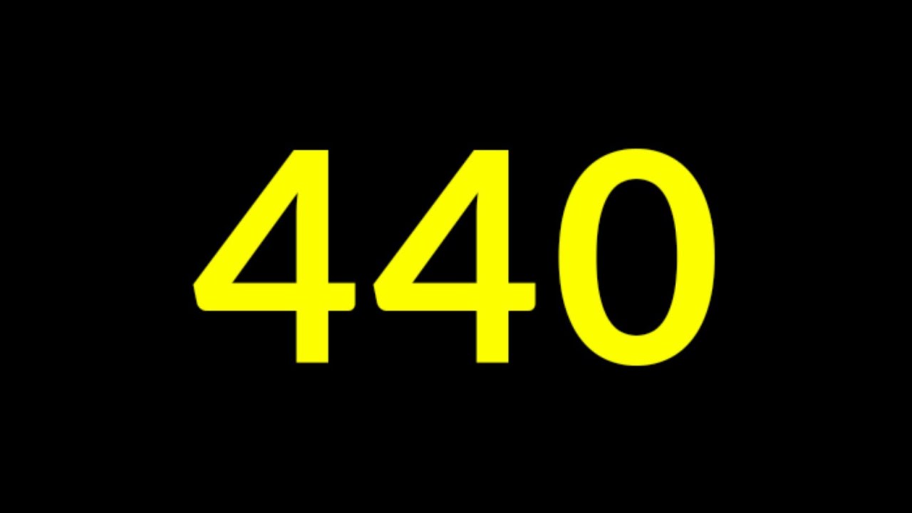 440 Seconds Countdown Timer With Sound Effect - YouTube