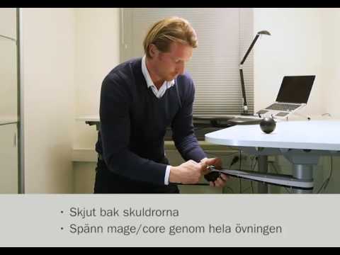 Vidamic Ergonomics - Office Gym Axlar - YouTube