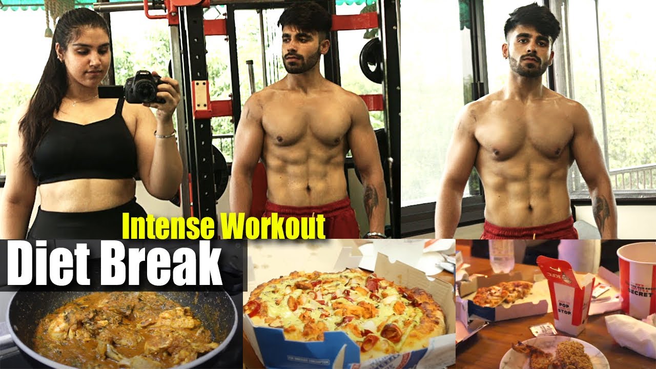 Ep.16 PIZZA, BURGER, KFC after Intense Workout | Fix Elbow Pain During ...