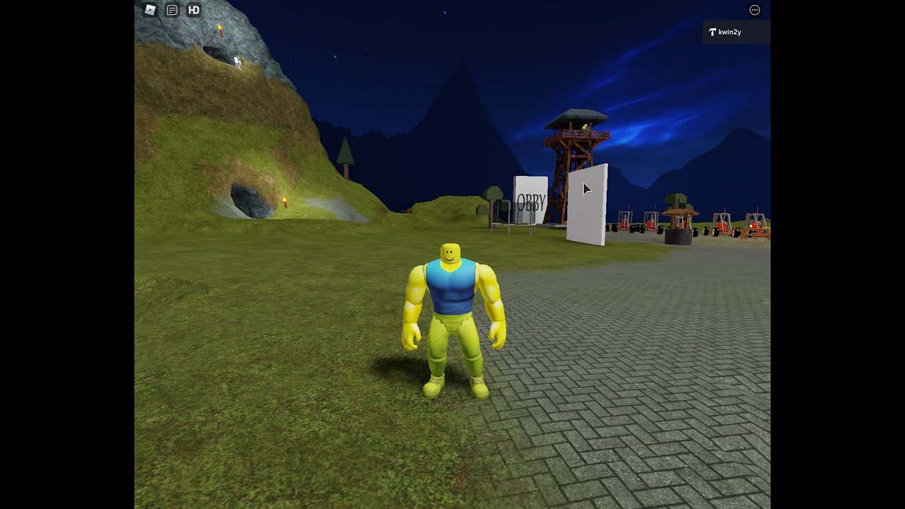 I got the Buff Noob pack on Roblox! - YouTube