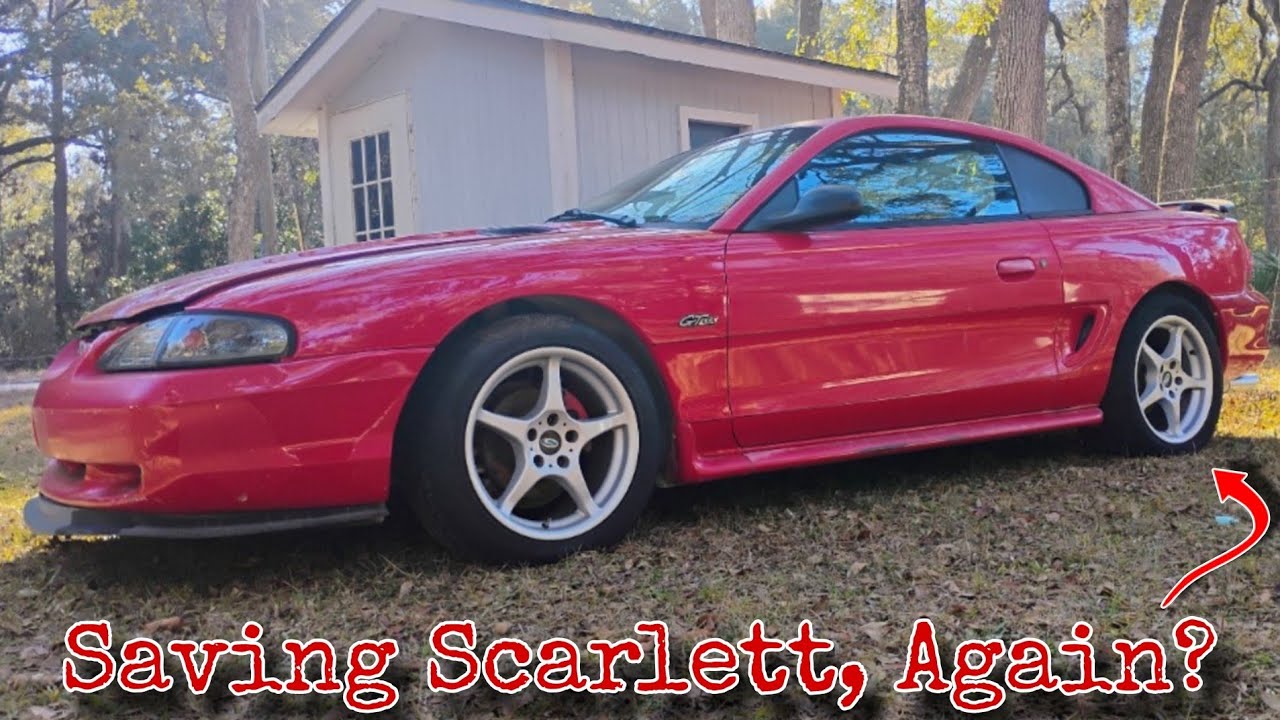 Scarlett is back and this time SHES MINE! #automobile #mustang #sn95 ...