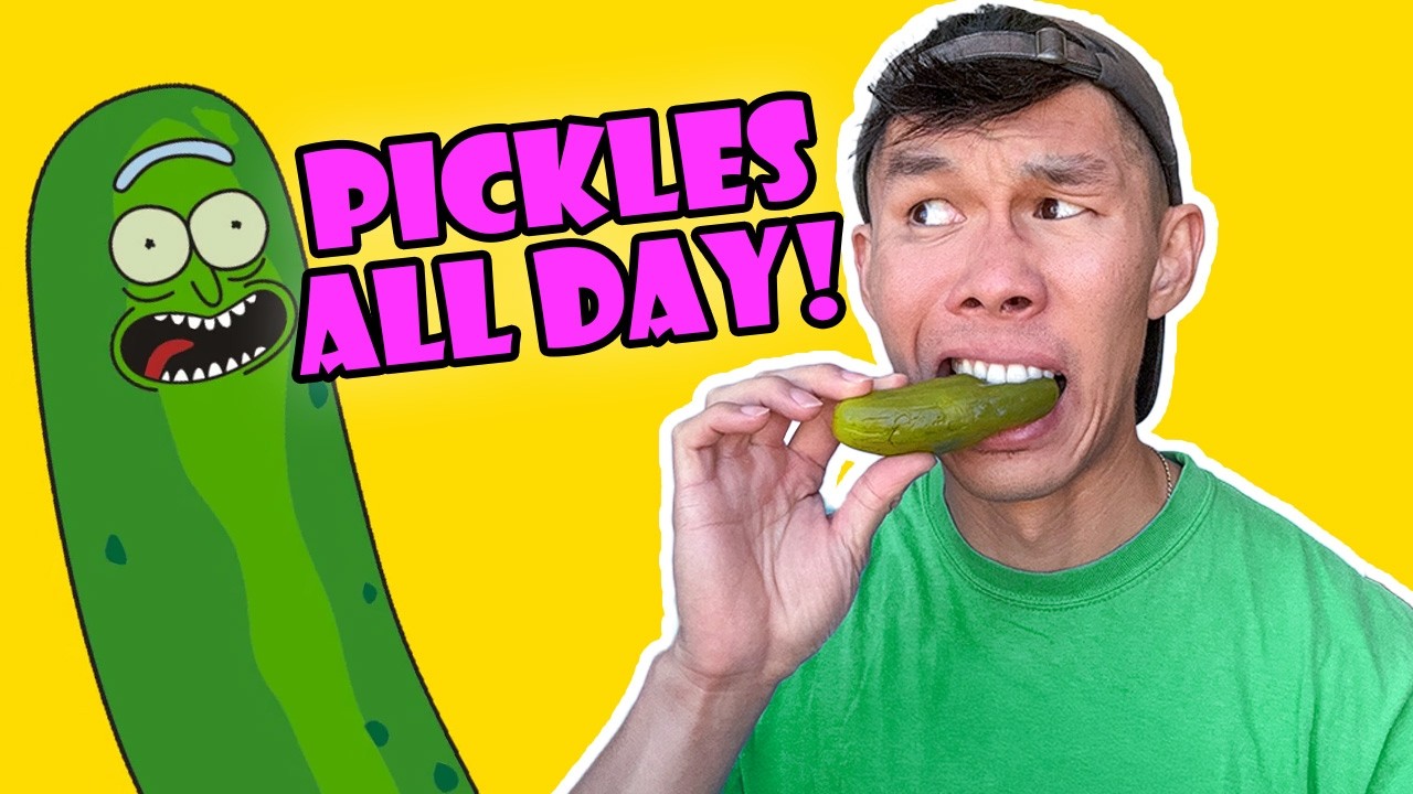 I Only Ate Pickles for 24 Hours - YouTube