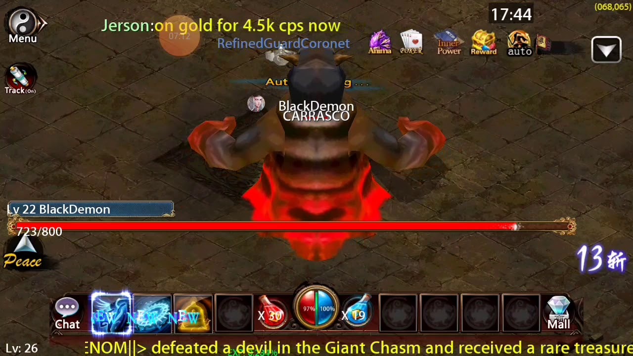 Conquer Online monk iniciante parte 1 - YouTube