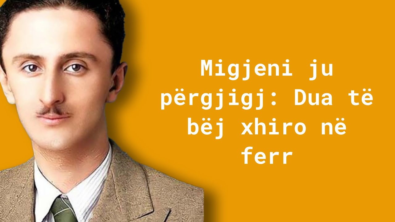 Murgesha i tha Migjenit: Do lutem për ty - YouTube
