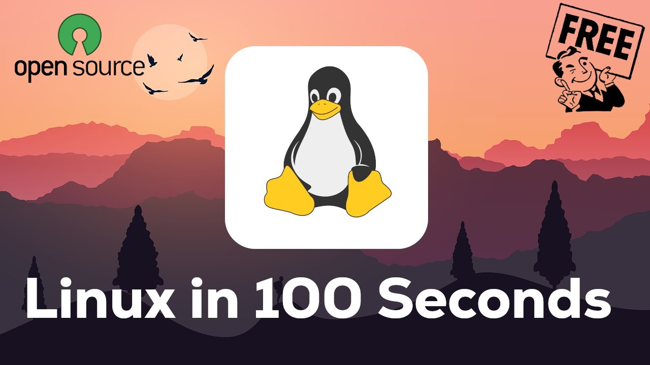 100 Seconds of Linux Operating System | Linux Kernel | Linux ...