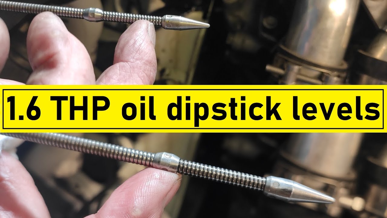 1.6 THP oil dipstick levels 🔧 - YouTube