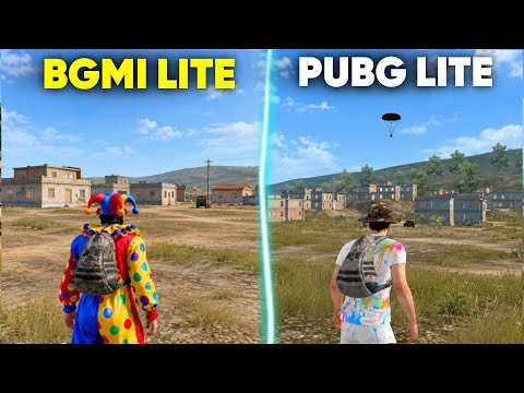 PUBG MOBILE LITE vs BGMI LITE : The Dark REALITY 🤡