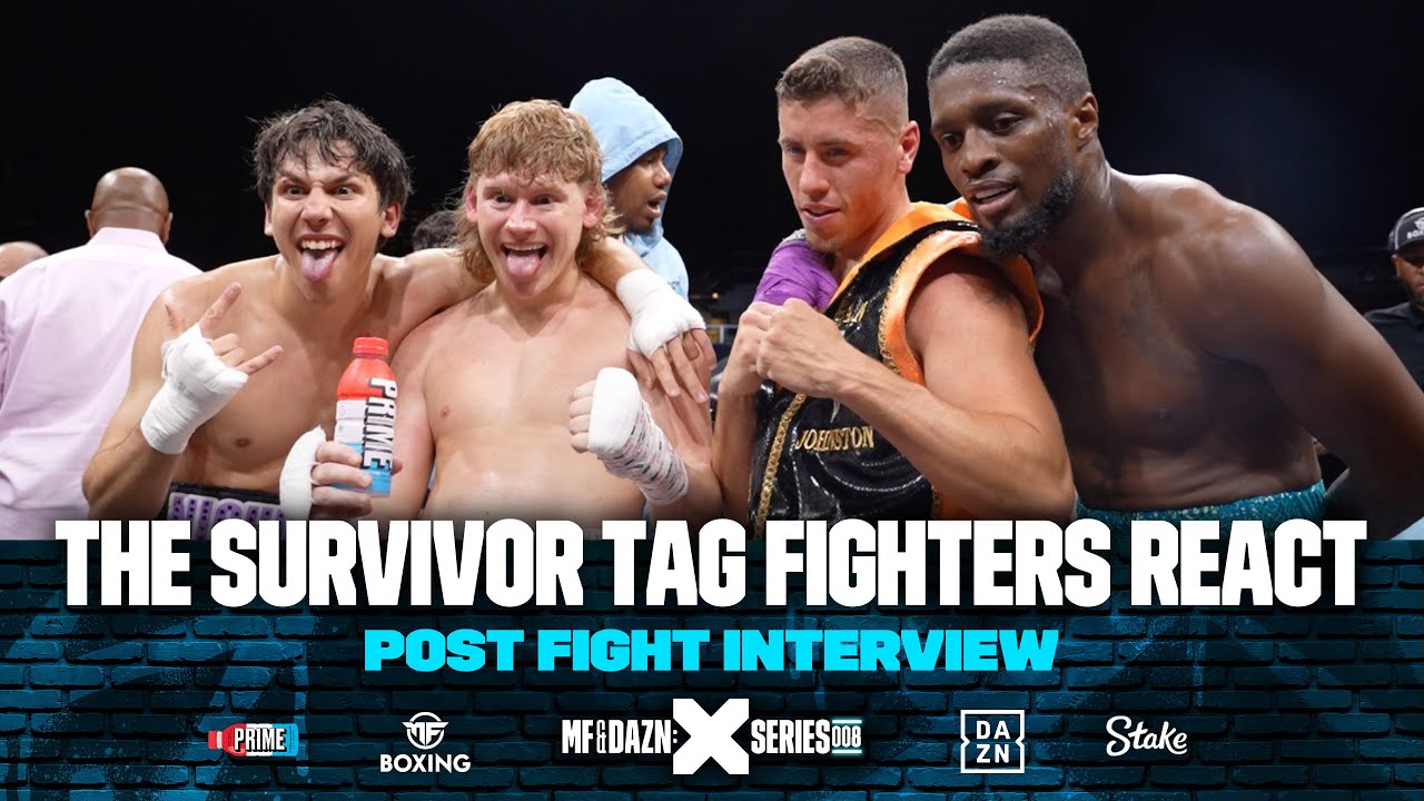 "I LOVE THESE GUYS" | SURVIVOR TAG FIGHTERS REACT TO THEIR FIGHT - YouTube