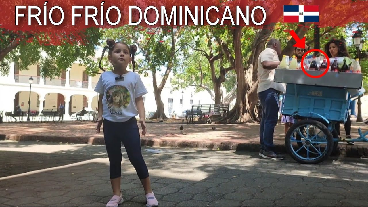 Probando Frío Frío Dominicano.Una bebida refrescante para el calor de ...