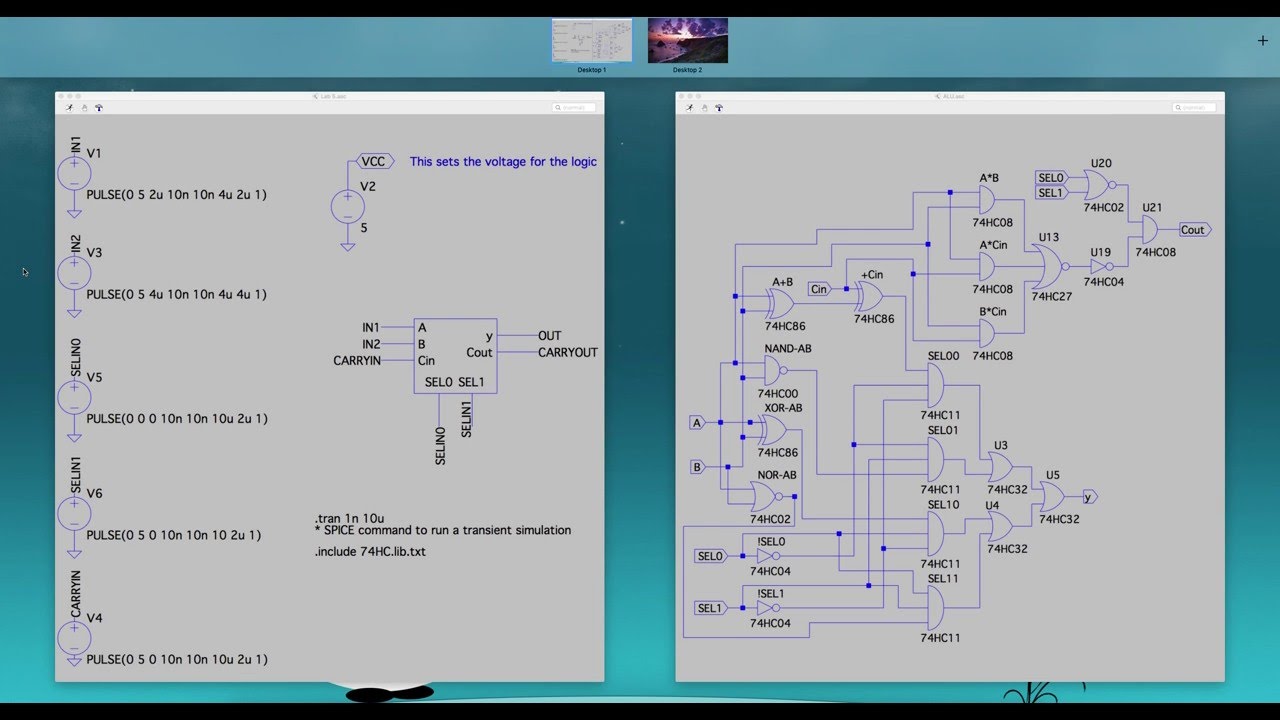 DSF Lab 5: ALU (Simulation) - YouTube