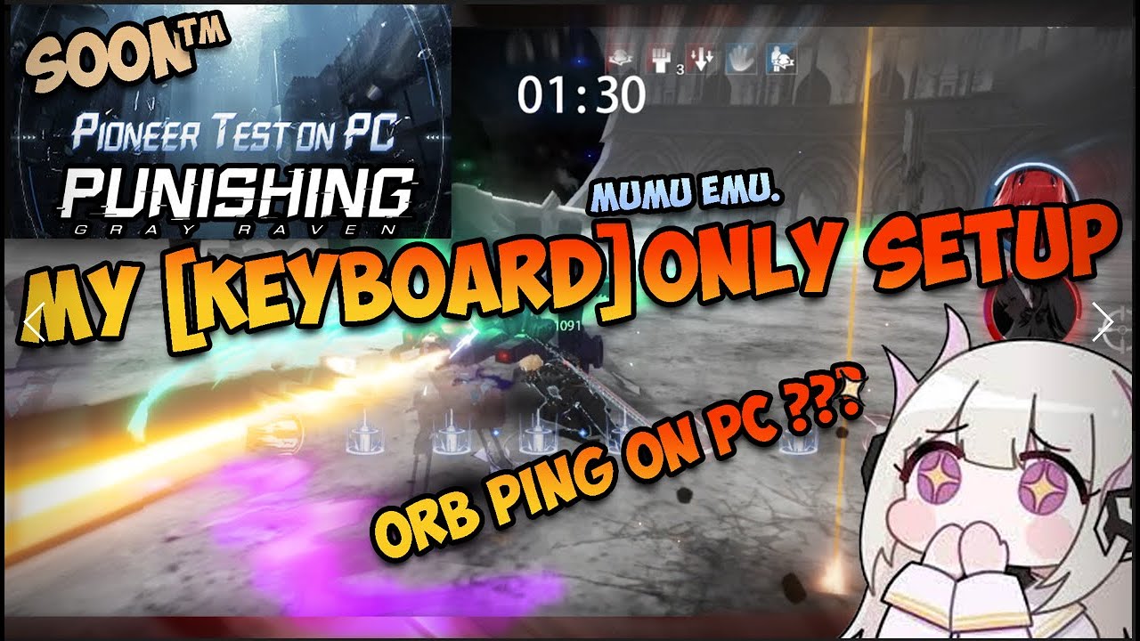 [PGR] MY Keyboard only set up on PC (Emu) PGR - YouTube