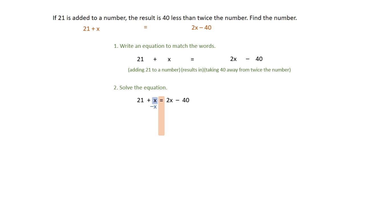 Word Problem Basic - YouTube