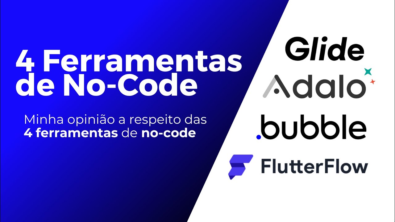 4 Ferramentas de No-Code para criar aplicativos sem saber programar ...
