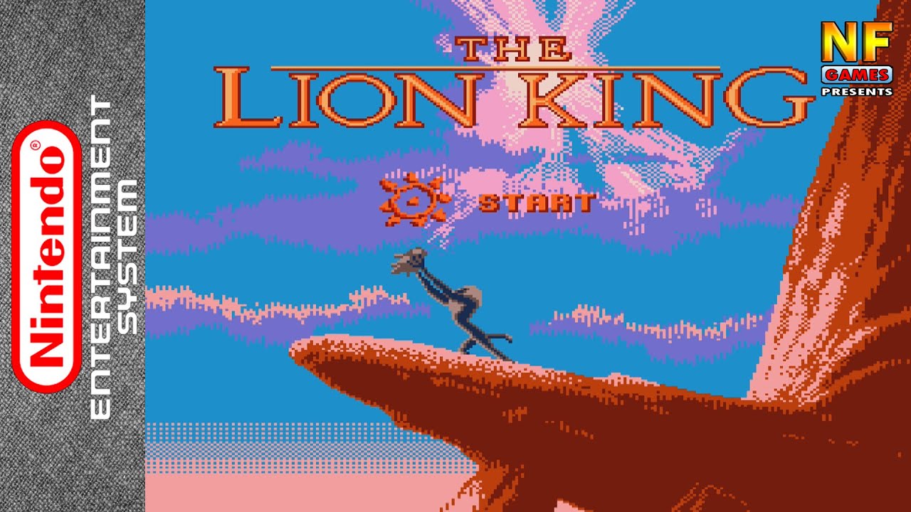 The Lion King. NES [No Damage Walkthrough] - Famicom | Nintendo ...