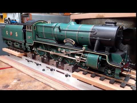 GSR Class 800 Maedb Gauge O model rolling road test-01 - YouTube
