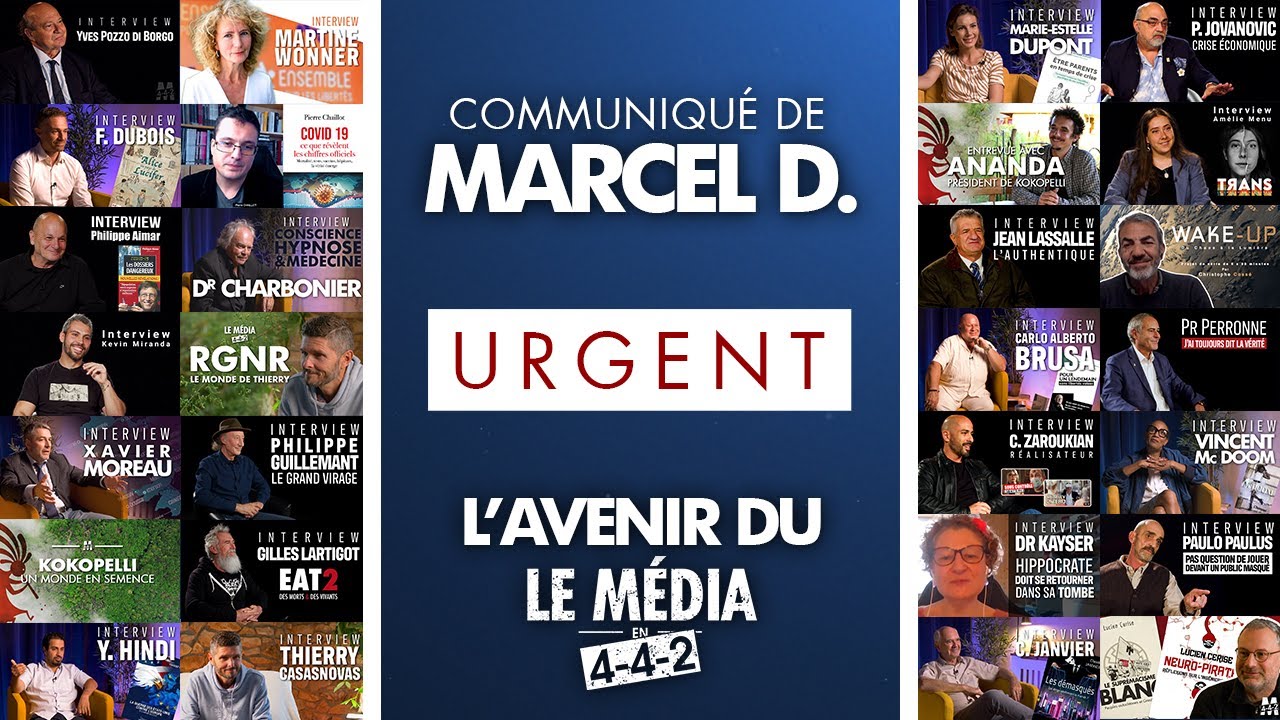 🚨 Urgent ! Marcel D. fait une annonce cruciale sur le futur du Média en ...