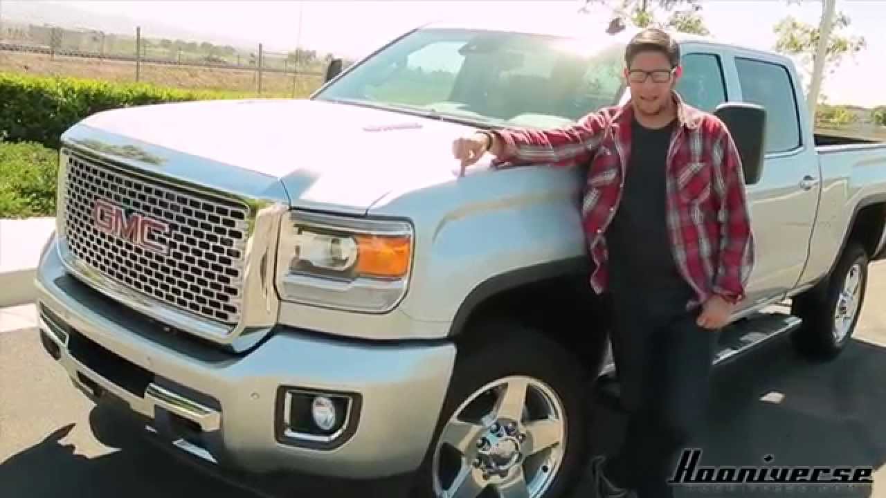 2015 GMC Sierra Denali: A big rig for the boss - YouTube
