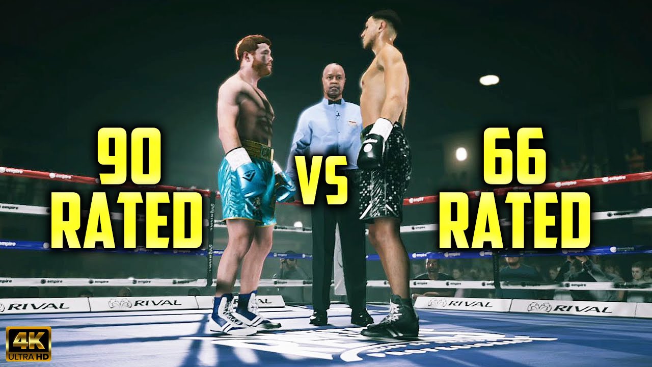 Can You KNOCKOUT Canelo On The Hardest Difficulty Using The Worst Boxer ...