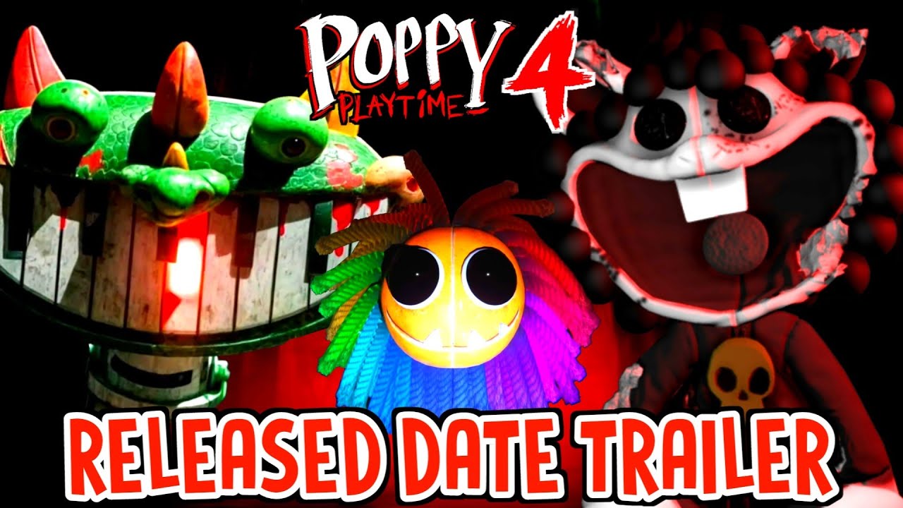 Poppy Playtime Chapter 4 - THE FINAL TRAILER is ALMOST HERE 😃 NEW ...