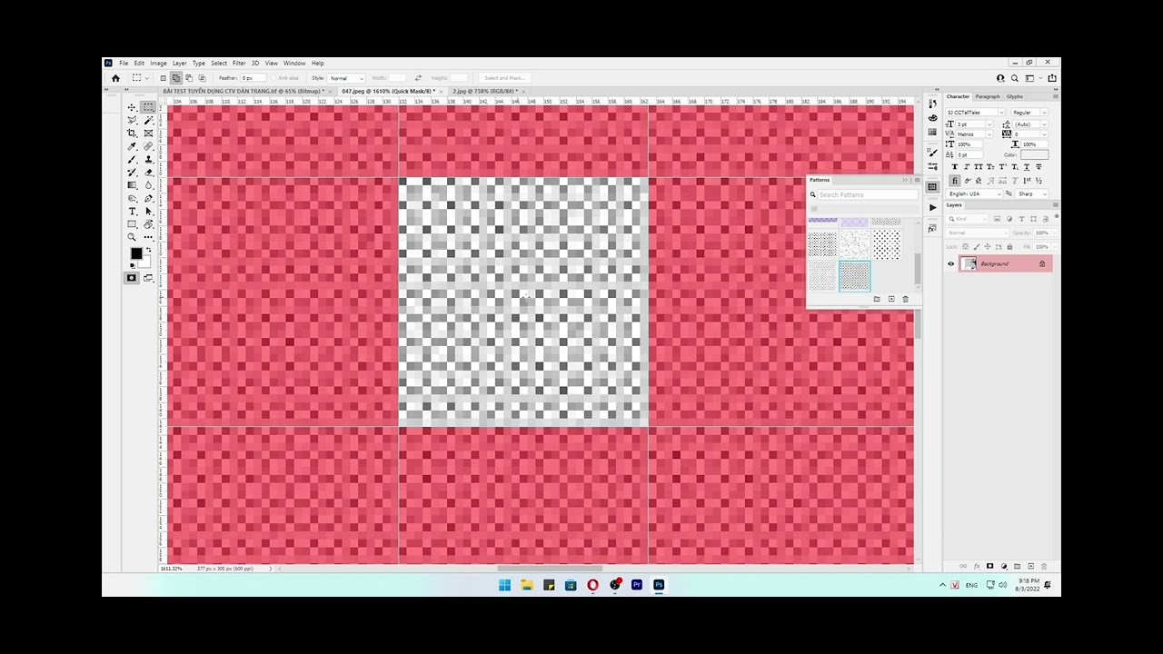 [Redraw] Bài 6: Hướng dẫn lấy pattern nhanh và chuẩn trong Photoshop ...