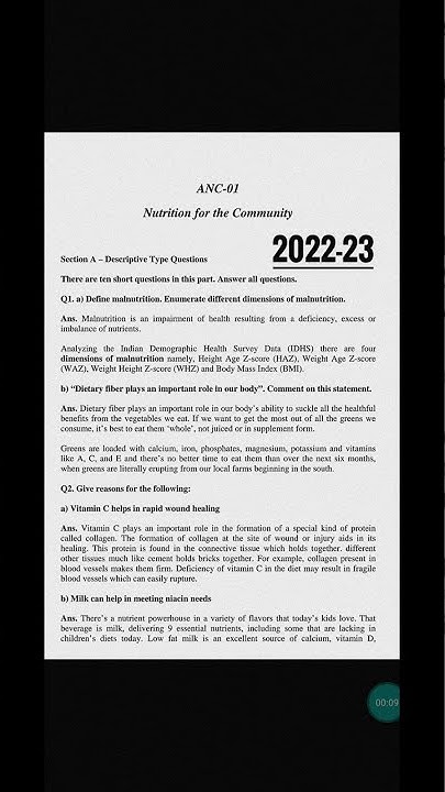 Anc-1 ignou solved assignment 2022-23-24 WhatsApp:- 8603418154. Order Now. In English and Hindi ...