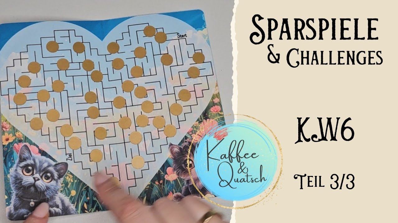Sparspiele und Challenges 🩵 kw6 🩵 Teil3/3 - YouTube