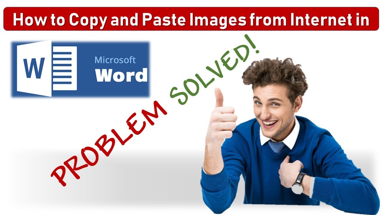 MS Word How To Copy Paste Images From Internet YouTube MS Word How To Copy Paste Images From Internet YouTube