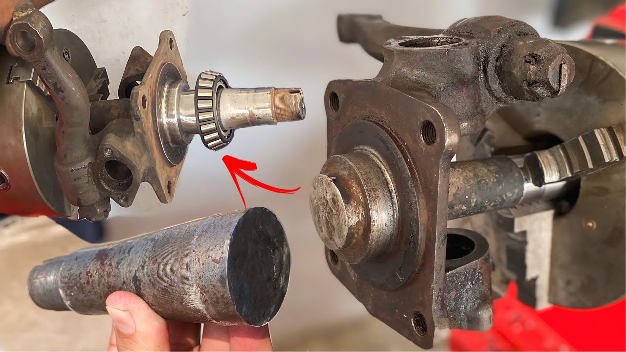 A Reliable Solution for Fixing a Broken Axle Spindle with Impressive ...