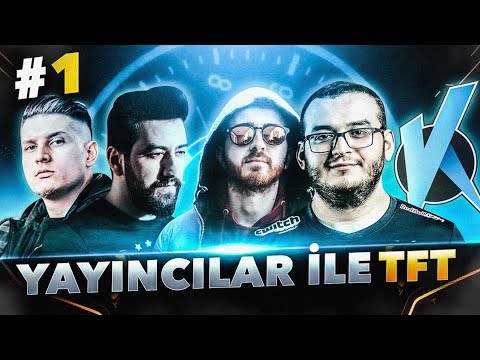 YAYINCILAR ARASI ÖDÜLLÜ TFT 1 | TAKTİK SAVAŞLARI