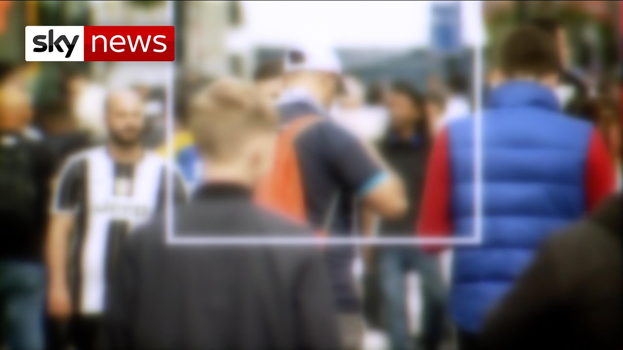 Facial recognition cameras to be turned on in London - YouTube