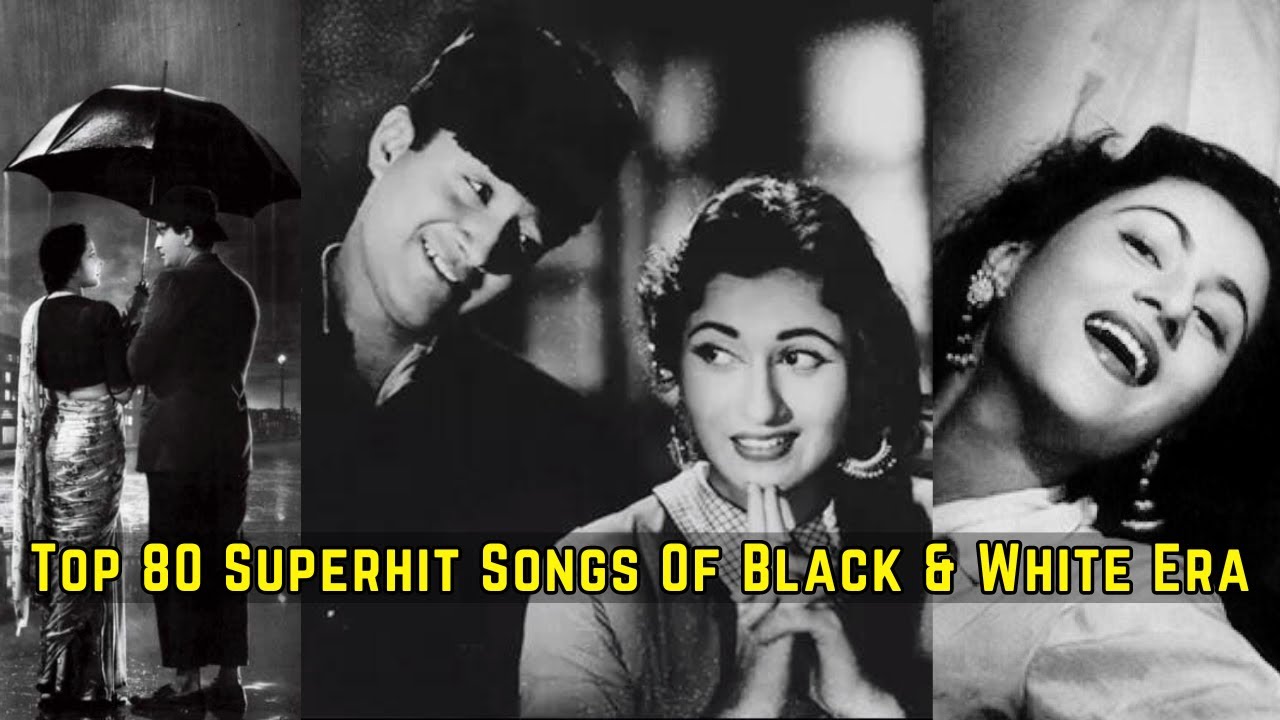 Top 80 Superhit Songs Of Black & White Era #musicophilism #singer # ...