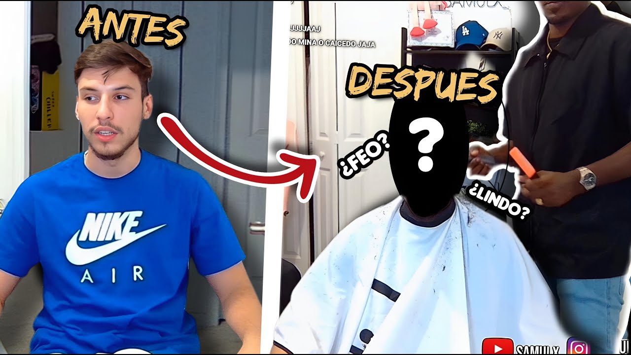 SAMULX CAMBIA SU LOOK POR COMPLETO ¿quedó bien? | Samulx - YouTube