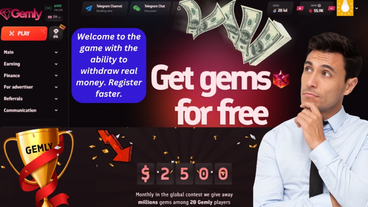 Maximize gaming profits with Gemly gg, the ultimate platform for prizes ...