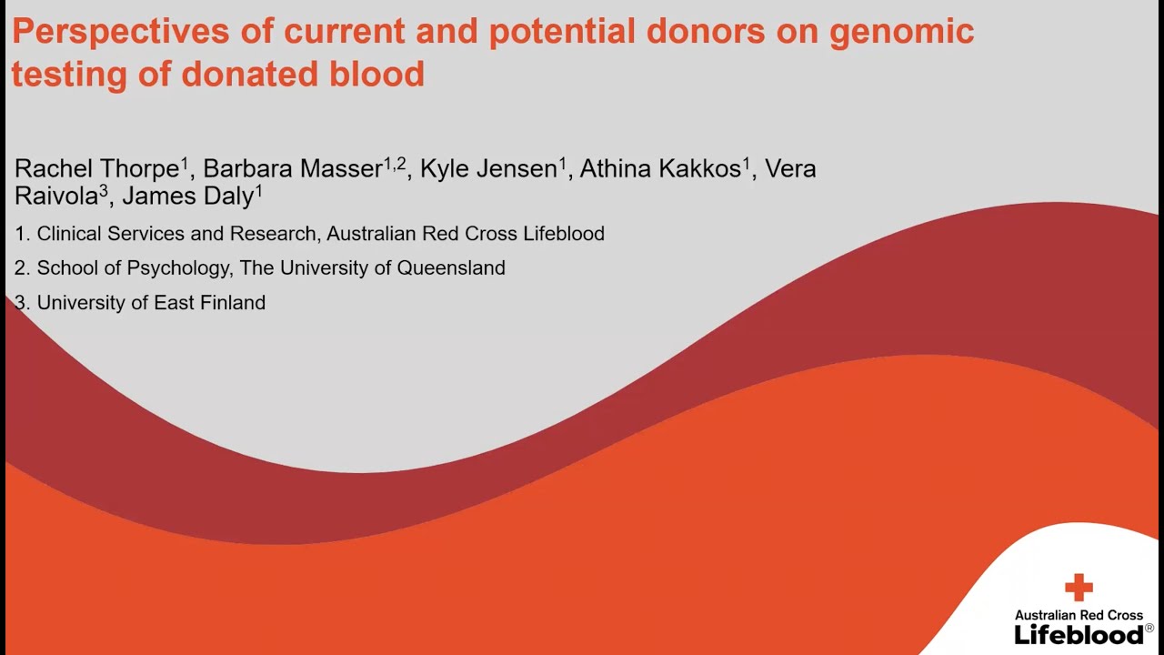 Donor & non-donor perspectives on receiving information from routine ...