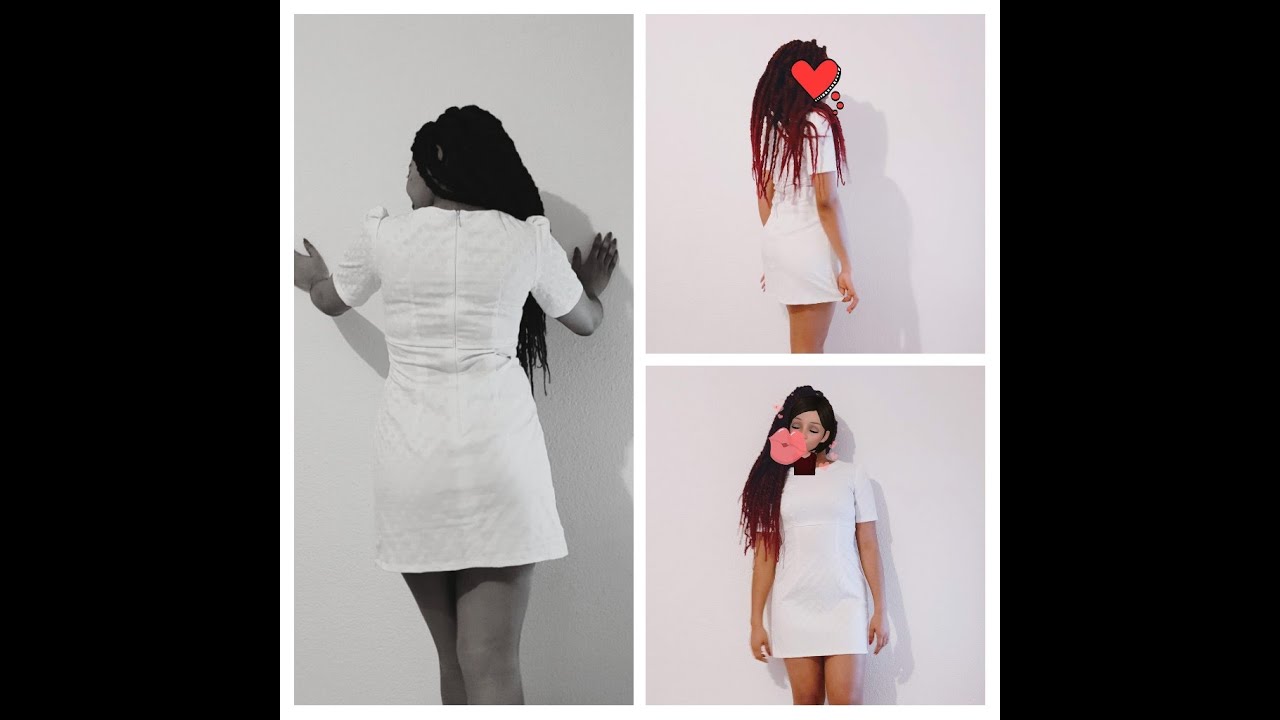 DIY / TUTO COUTURE Mini robe 👗 évasée - YouTube