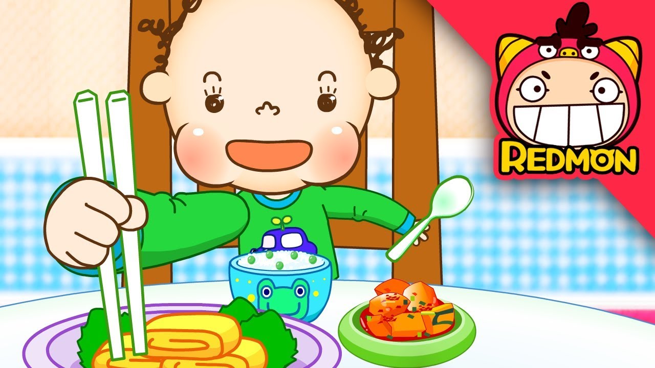 Eating by Myself | Thomas′s daily life | REDMON - YouTube