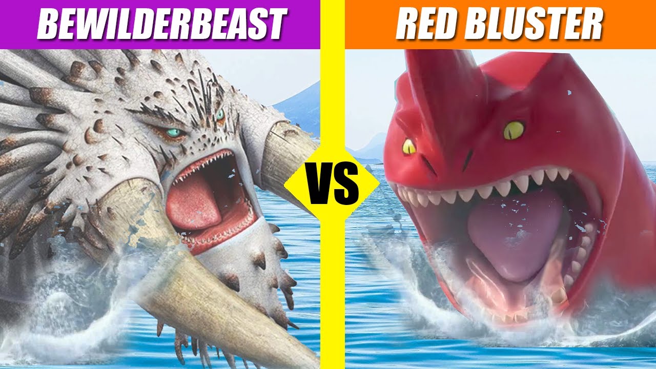 Bewilderbeast vs Red Bluster (Sea Beast) | SPORE - YouTube
