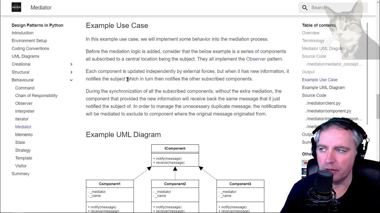 Mediator Use Case : Design Patterns In Python - YouTube