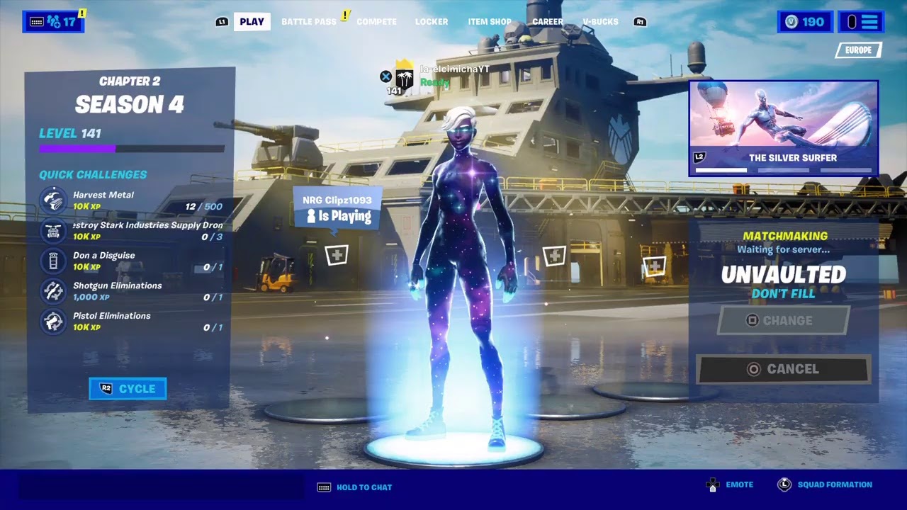 Fortnite solo squads( UNVAULTED LTM) EU sweden - YouTube