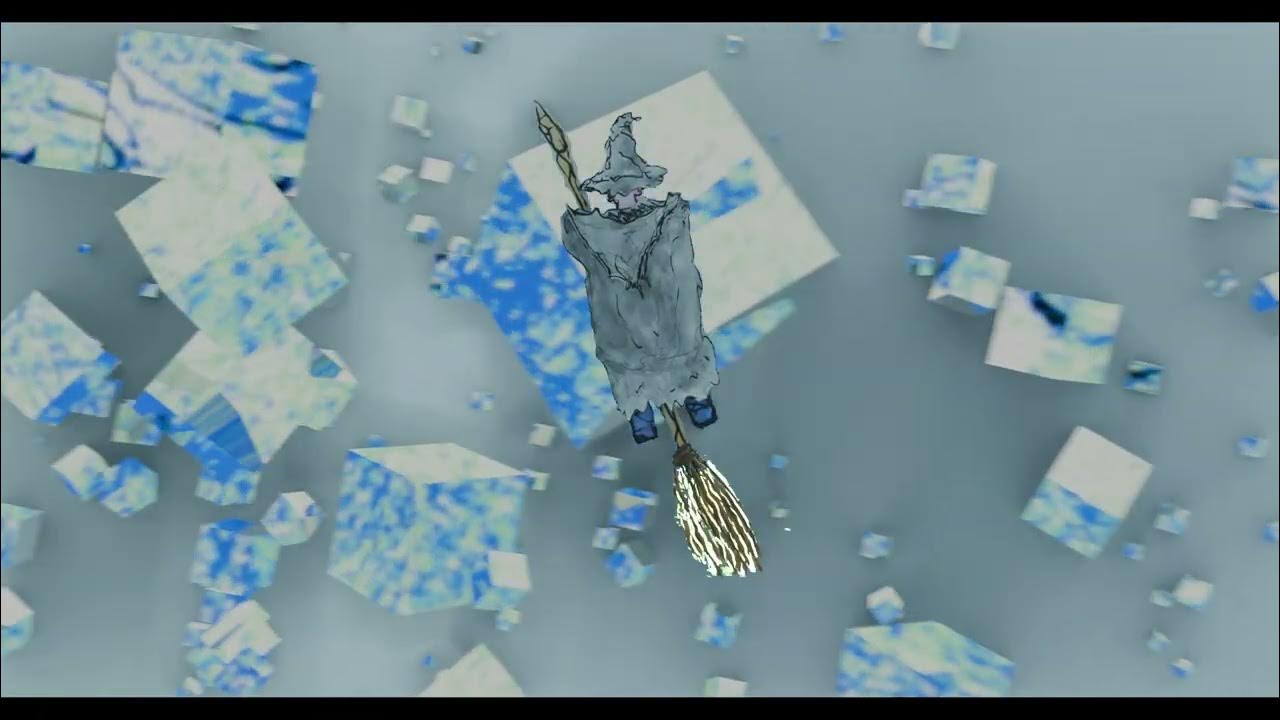 the wizard flies into a higher plane of existence - YouTube